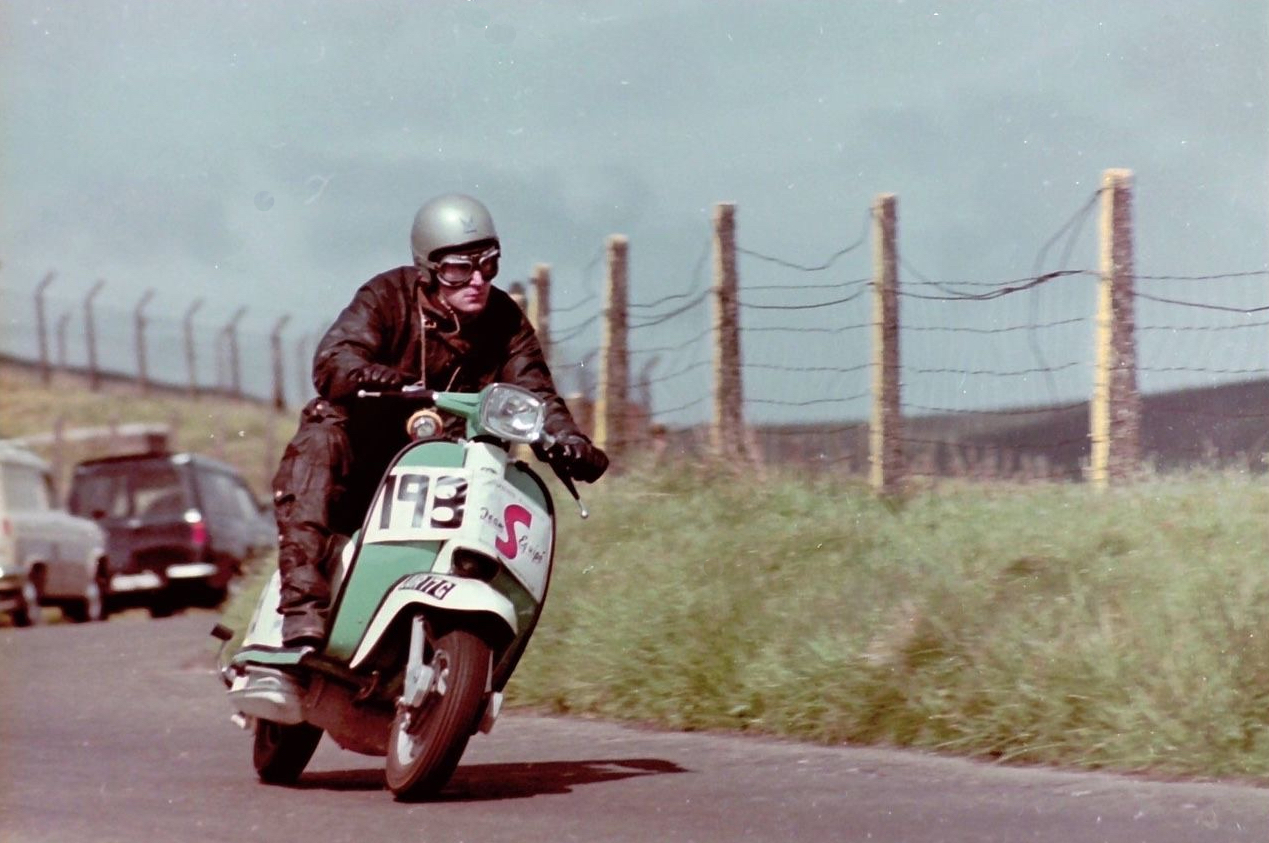THE LEGENDS – Norrie Kerr – The Silver haired Scooterist